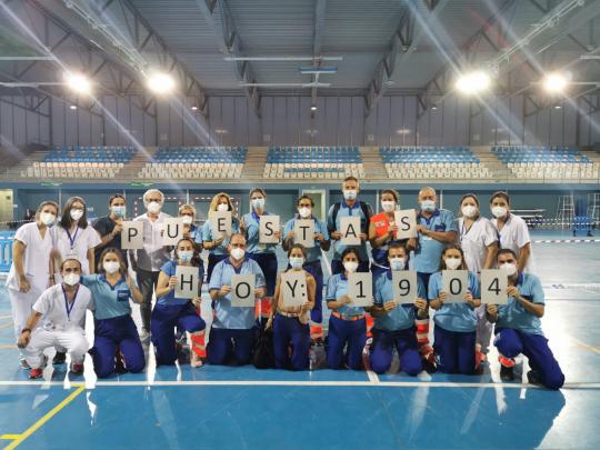 El Distrito Sanitario Aljarafe- Sevilla Norte vacuna a más de medio ...