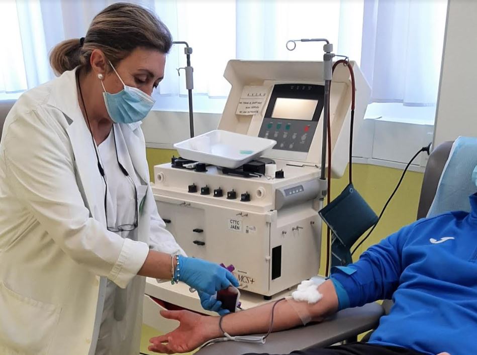 El Centro de Transfusión de Jaén realiza 39 colectas de sangre en el ...